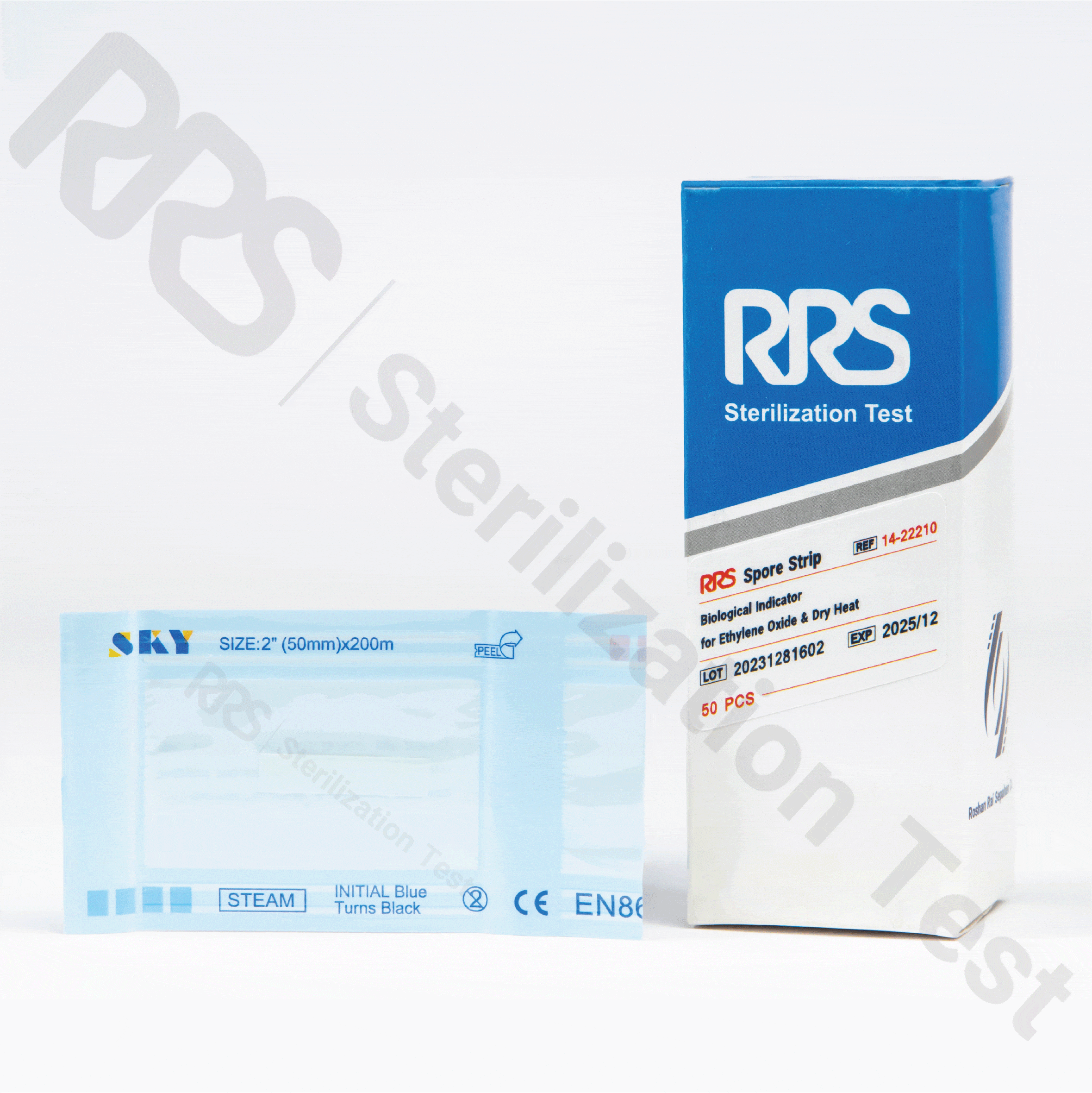Bacillus Atrophaeus Spore Strip Ethylene Oxide Rrs 14 22110 Rrs